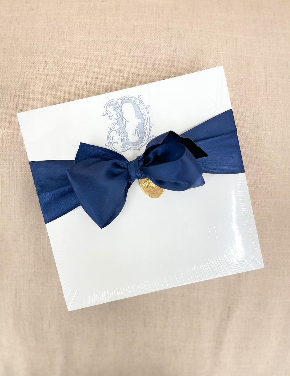 Belle G Notepad Block with Monogram